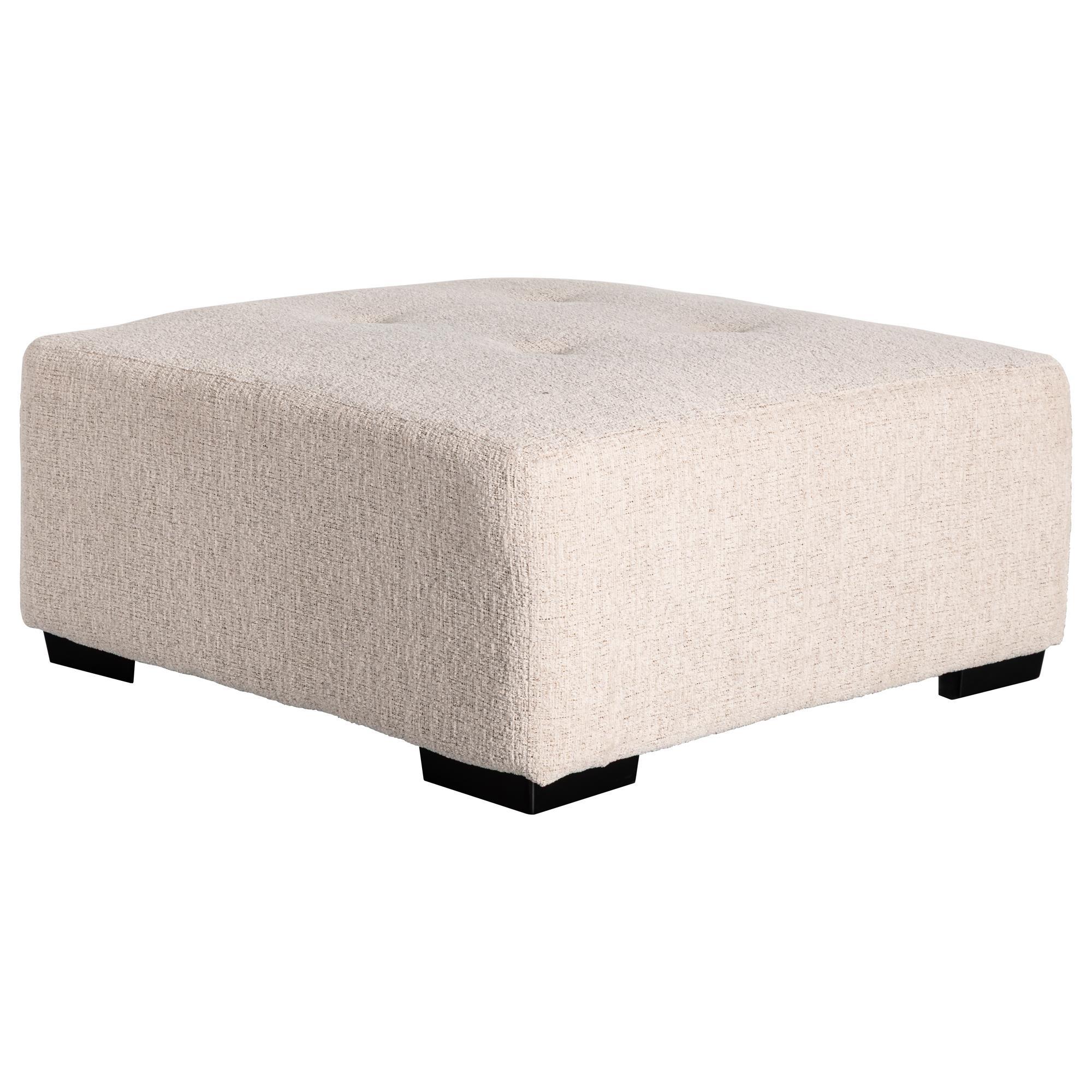 Moore Furniture Shay Ottoman in Porcelain