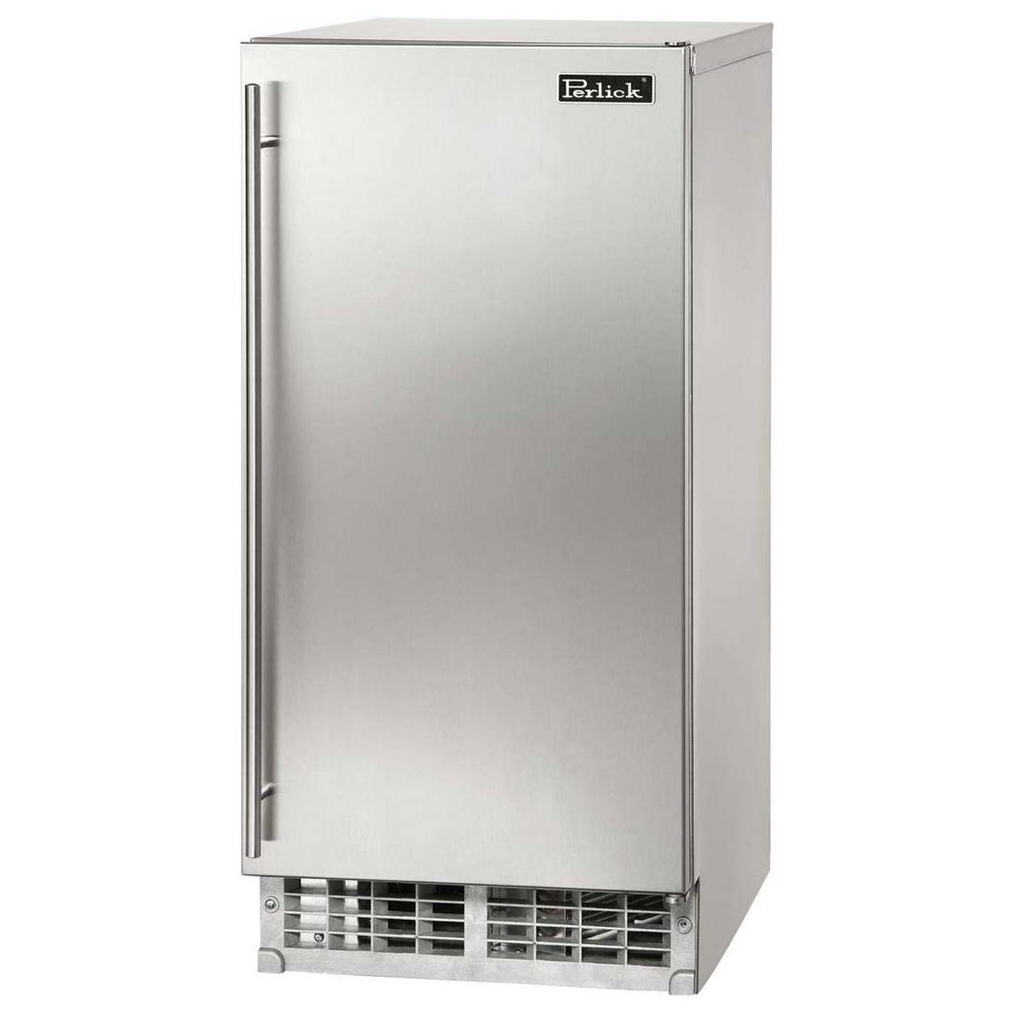 Perlick 15" ADA Height Compliant Clear Automatic Ice Maker with Right ...