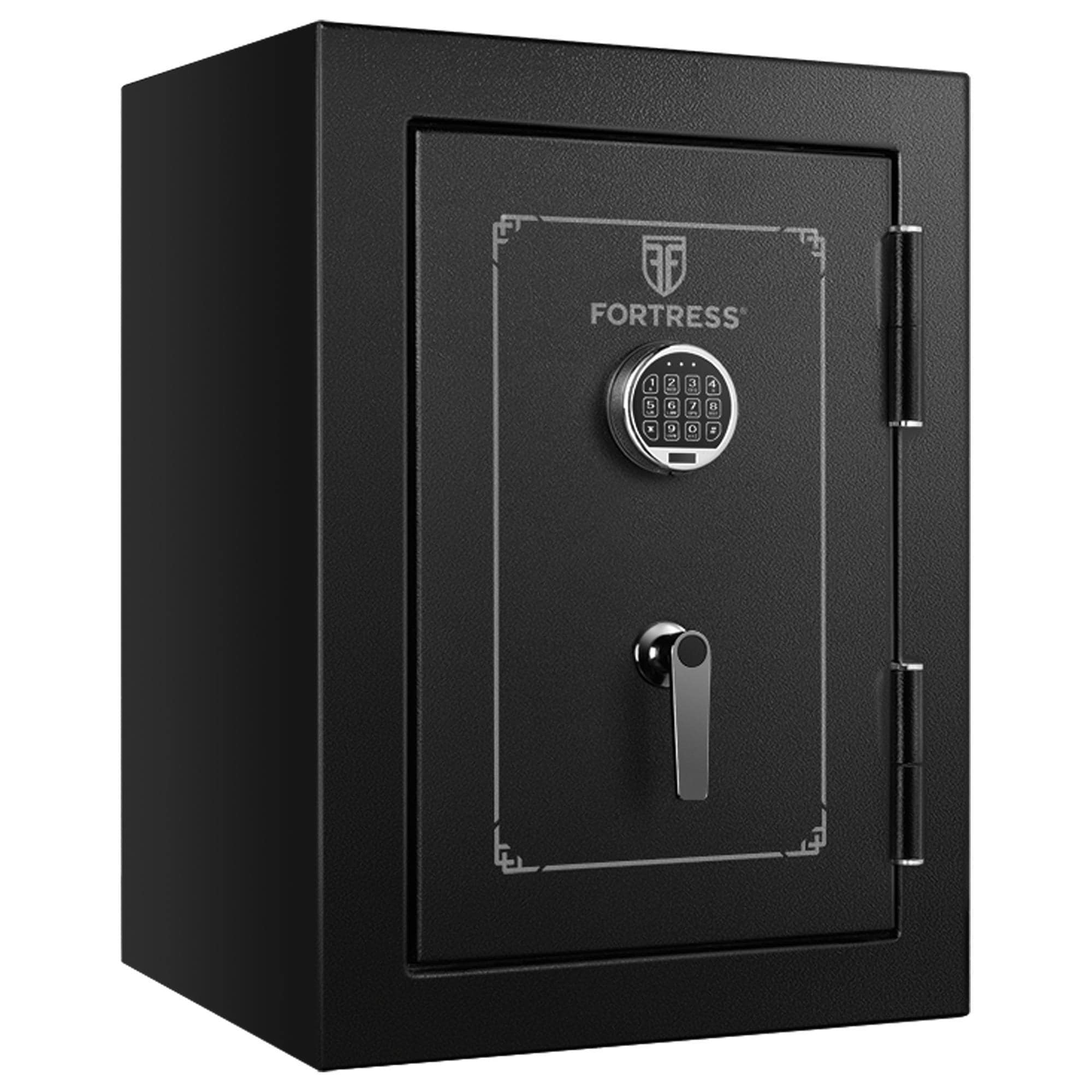 Fortress Executive Fire and Waterproof Safe with Electronic Lock in Black