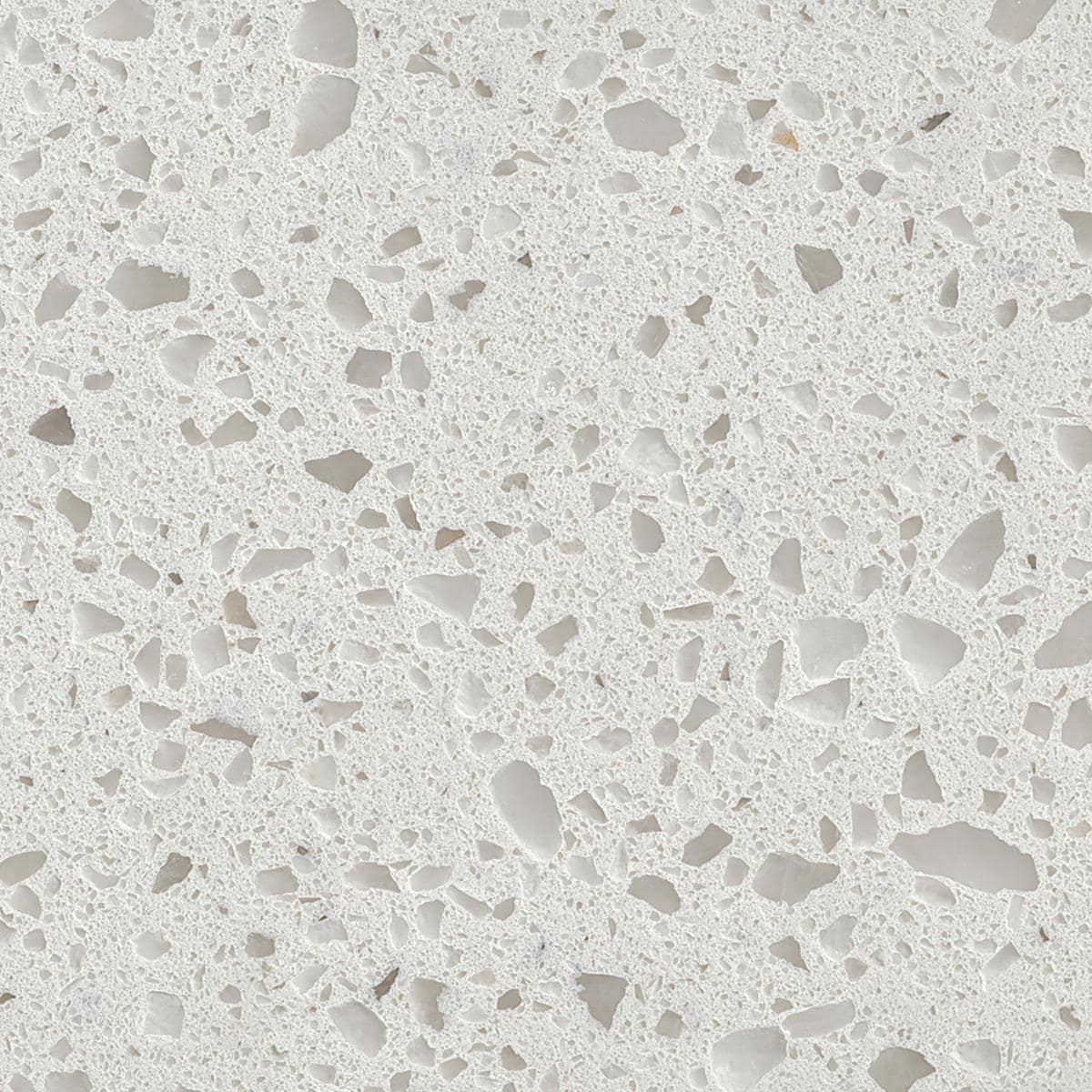 NFM Custom Countertops Iced White 3cm Quartz Countertop