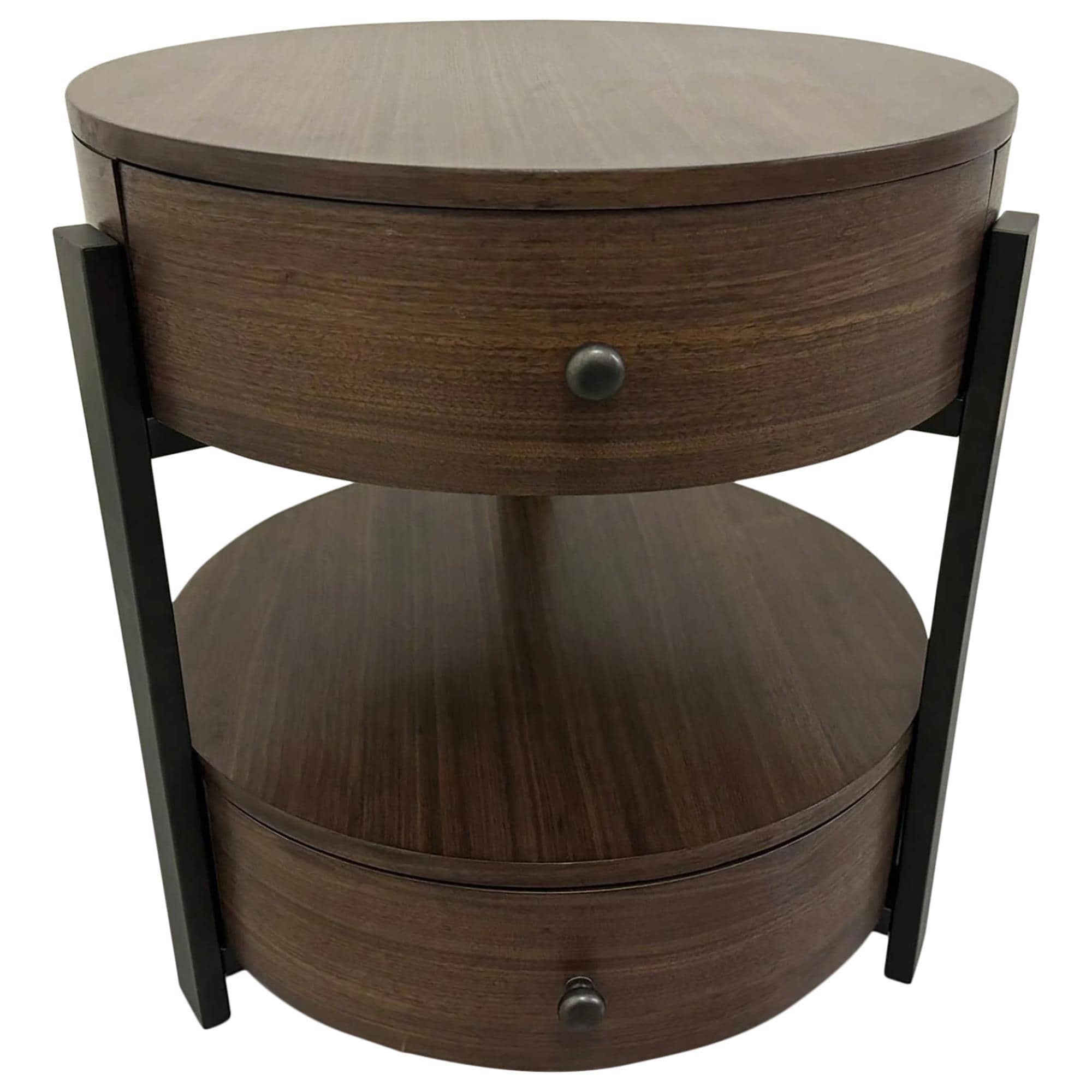 Shannon Hills Nova End Table in Rich Walnut