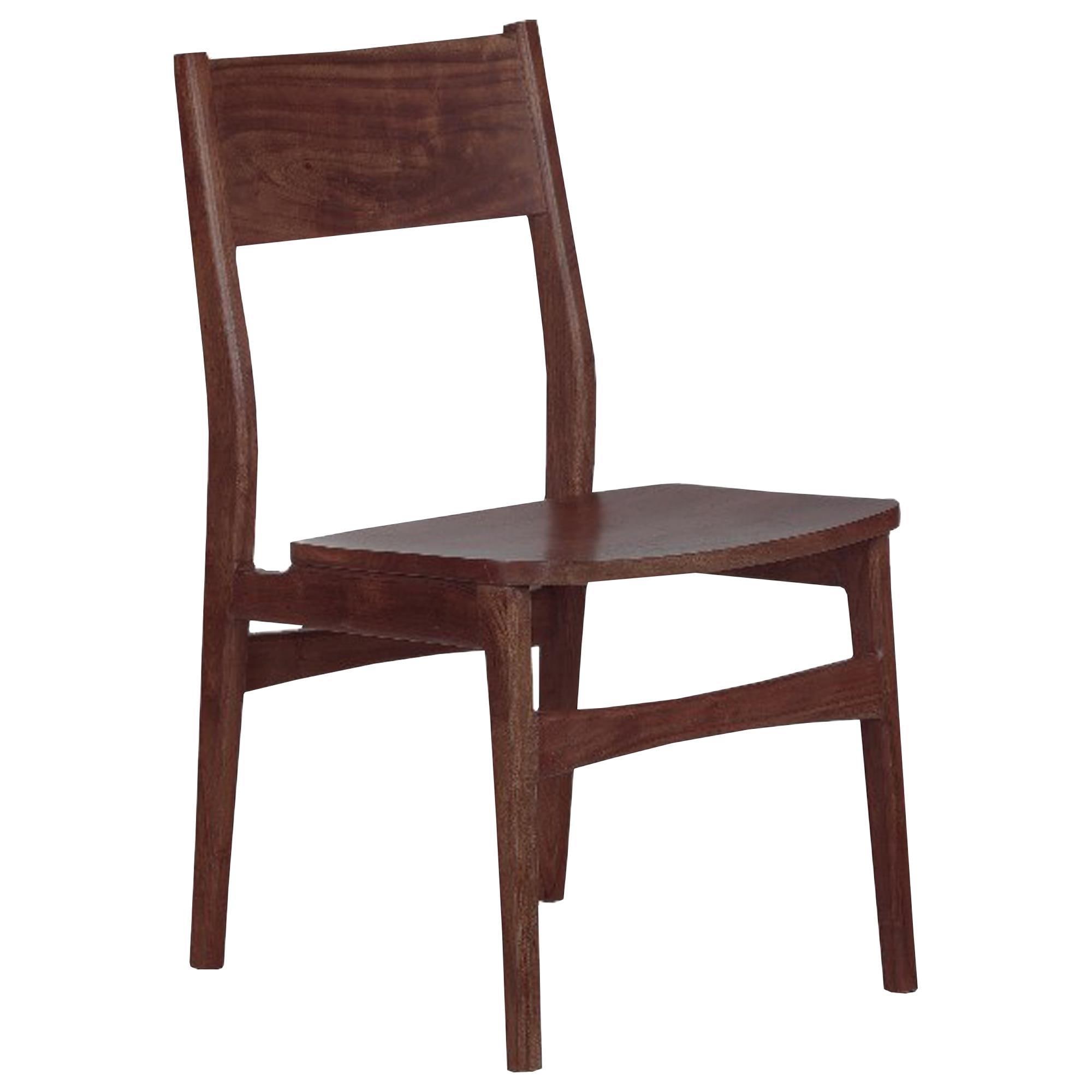 37B Portola Side Chair in Walnut
