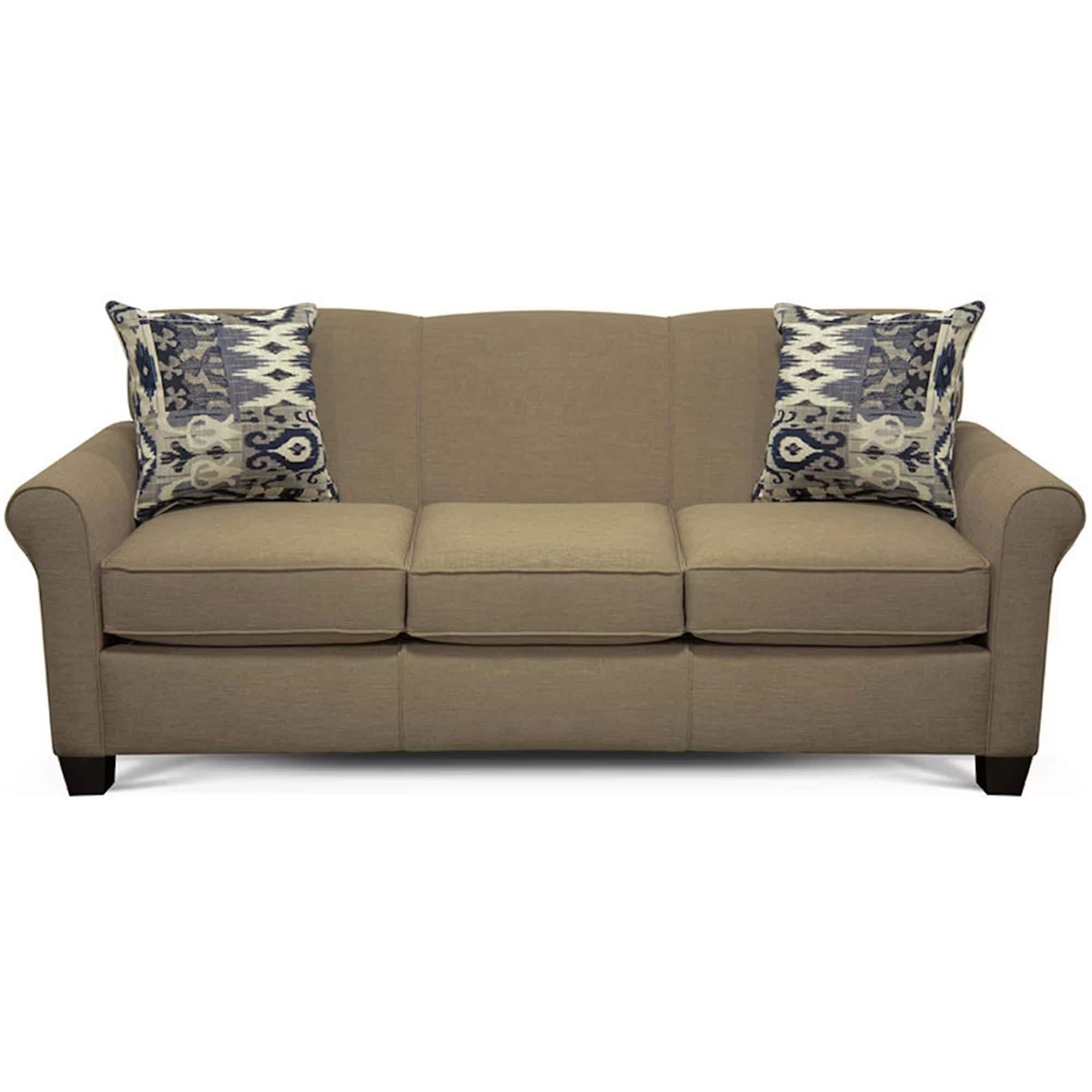 England Furniture Angie Queen Sleeper in Remi Teak