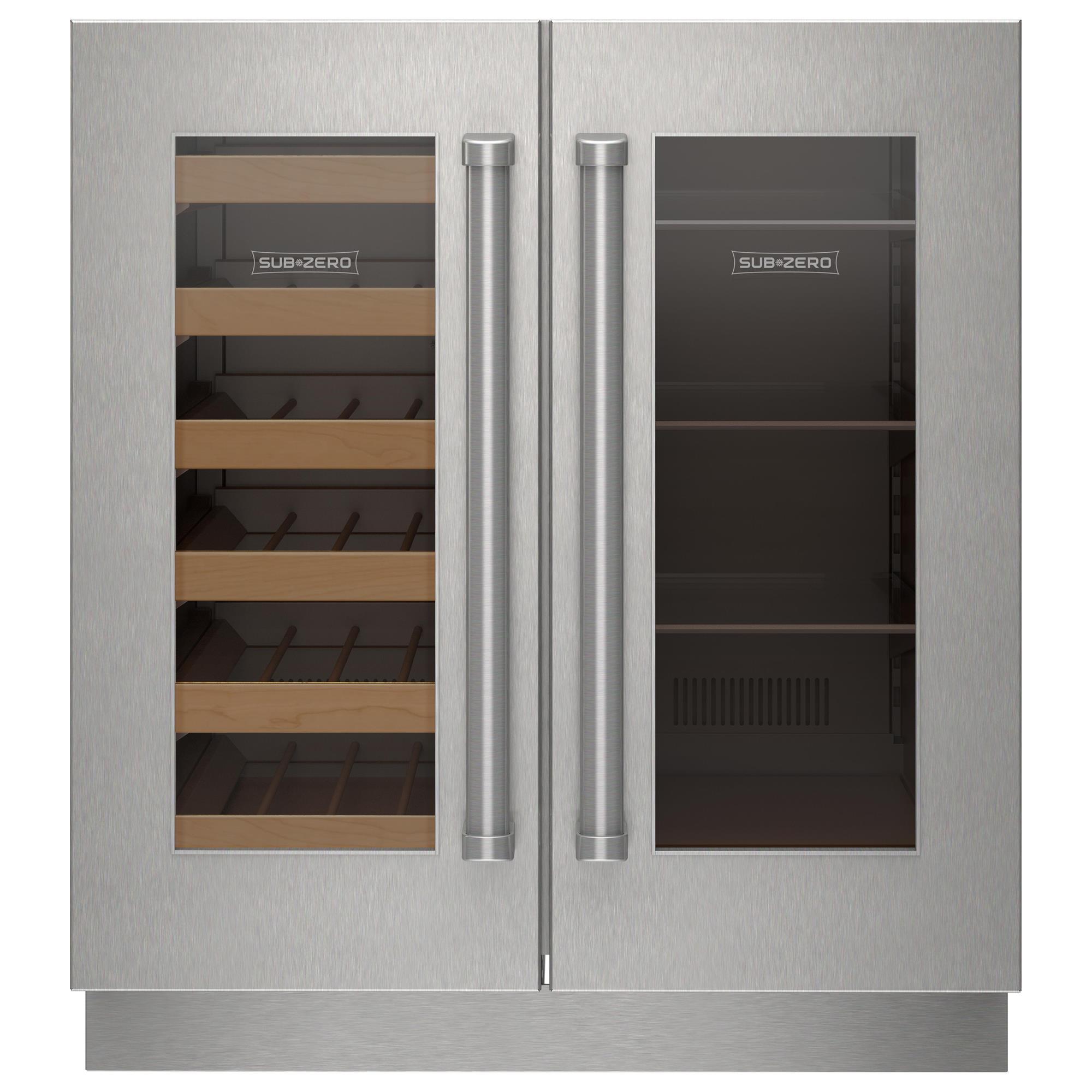 Sub-Zero 30" Dual Kickplate in Stainless Steel | NFM