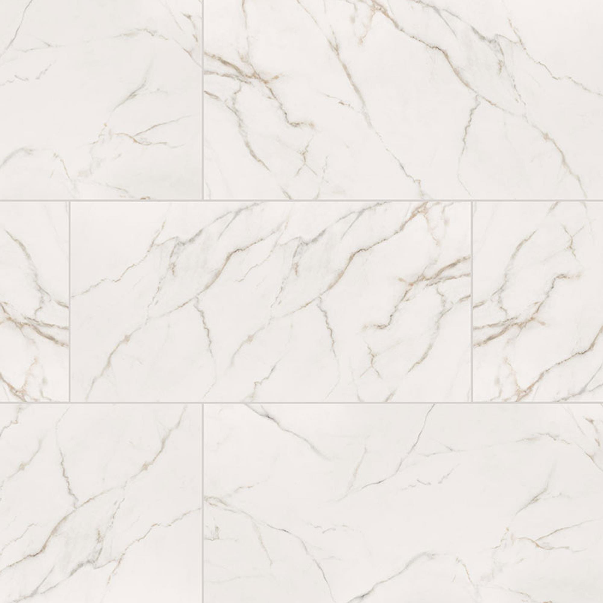 MS International Kaya Calacatta Lucca 24" x 48" Matte Porcelain Tile | NFM