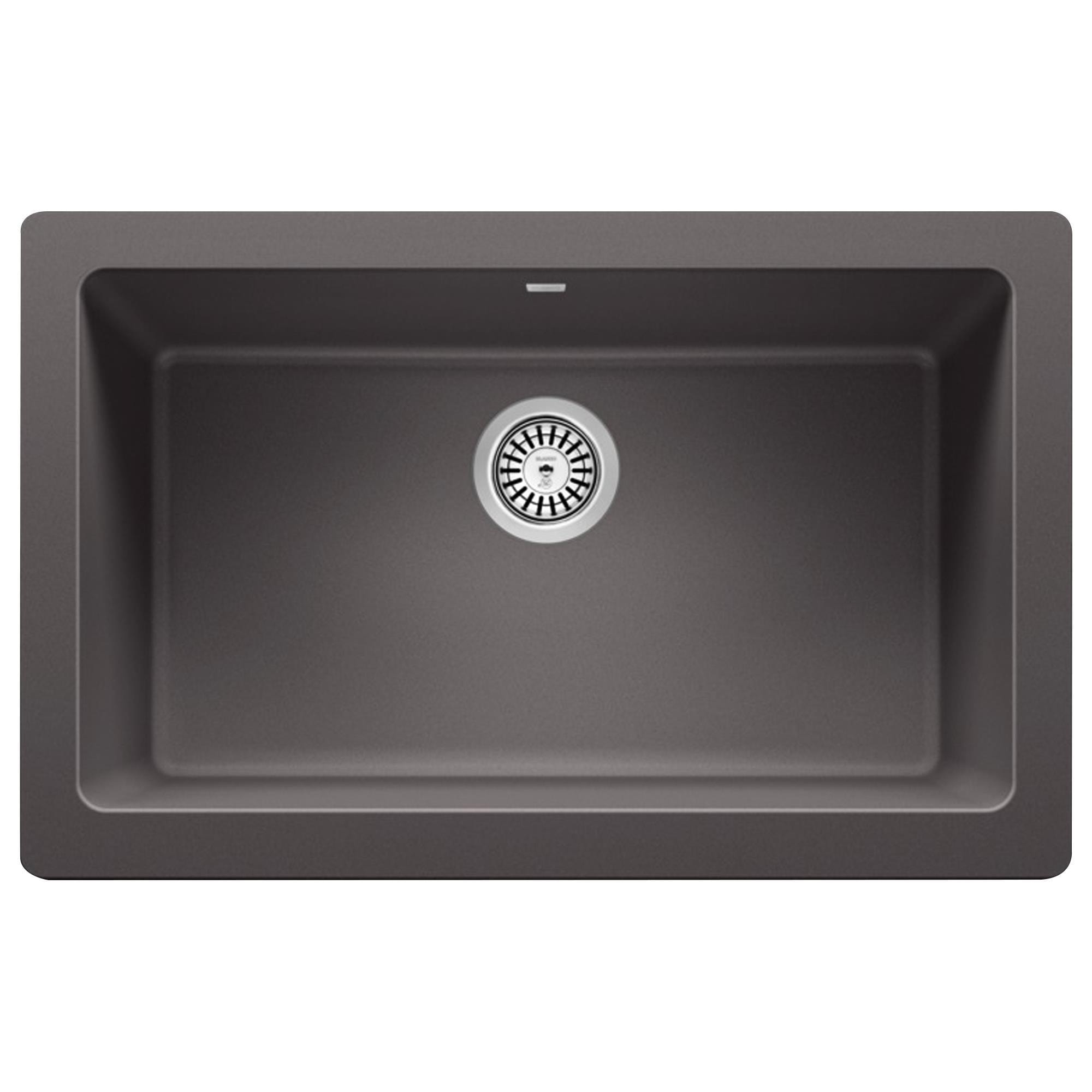 Blanco Vintera 30" Super Single Apron Farmhouse Sink in Cinder