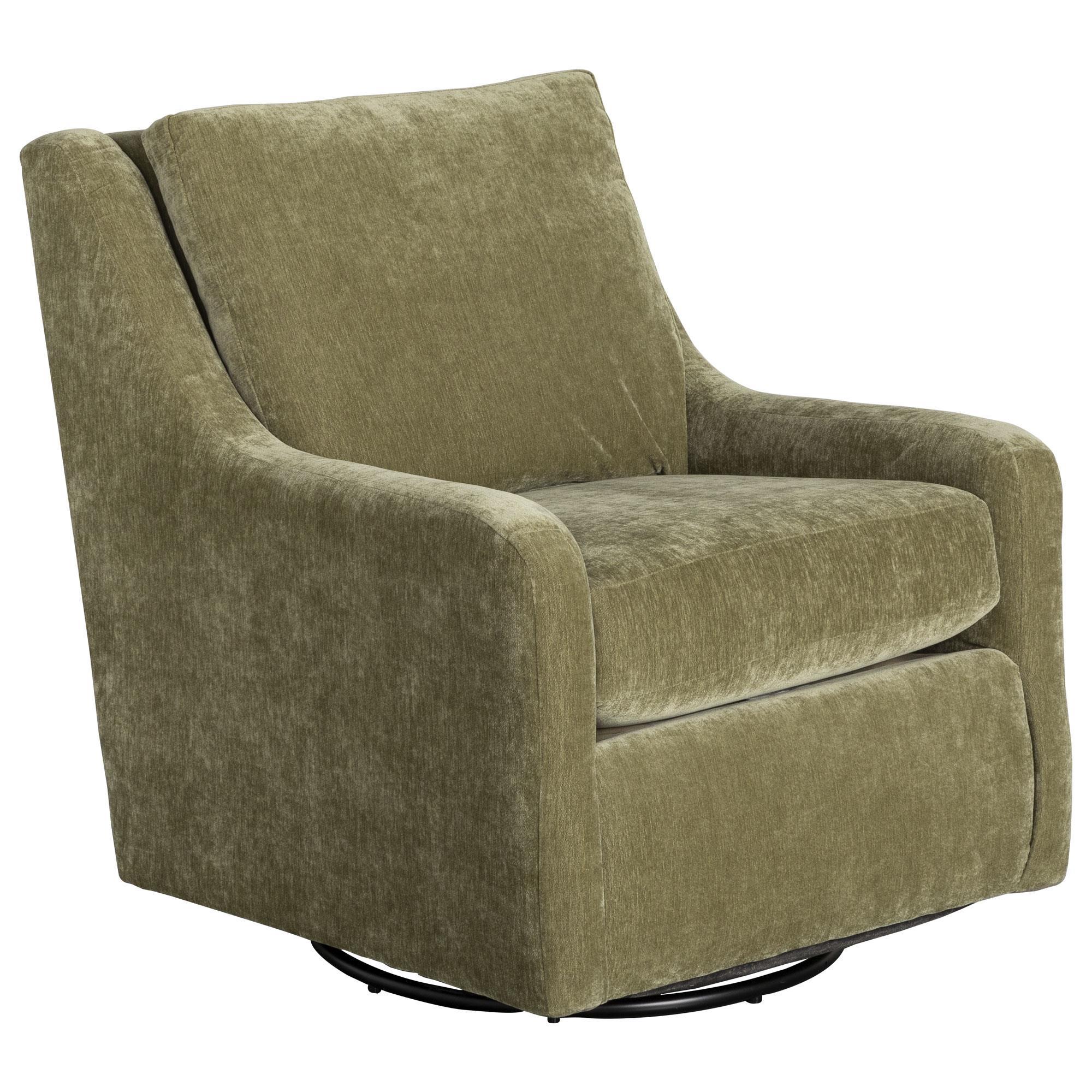 Seymour Seating Swivel Glider Chair in Amigo Garden