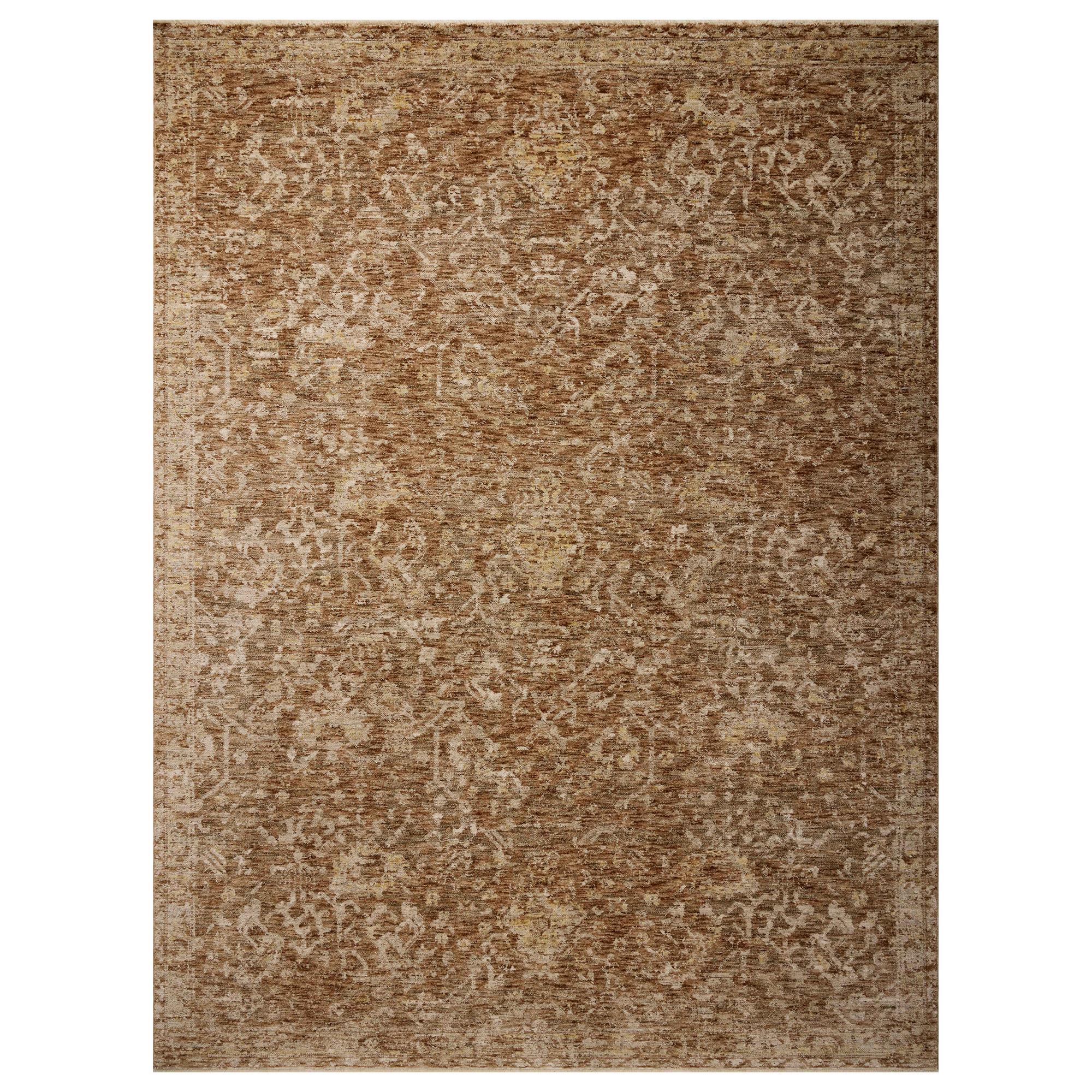 Magnolia Home Junie 5'3" x 7'6" Clay and Natural Area Rug