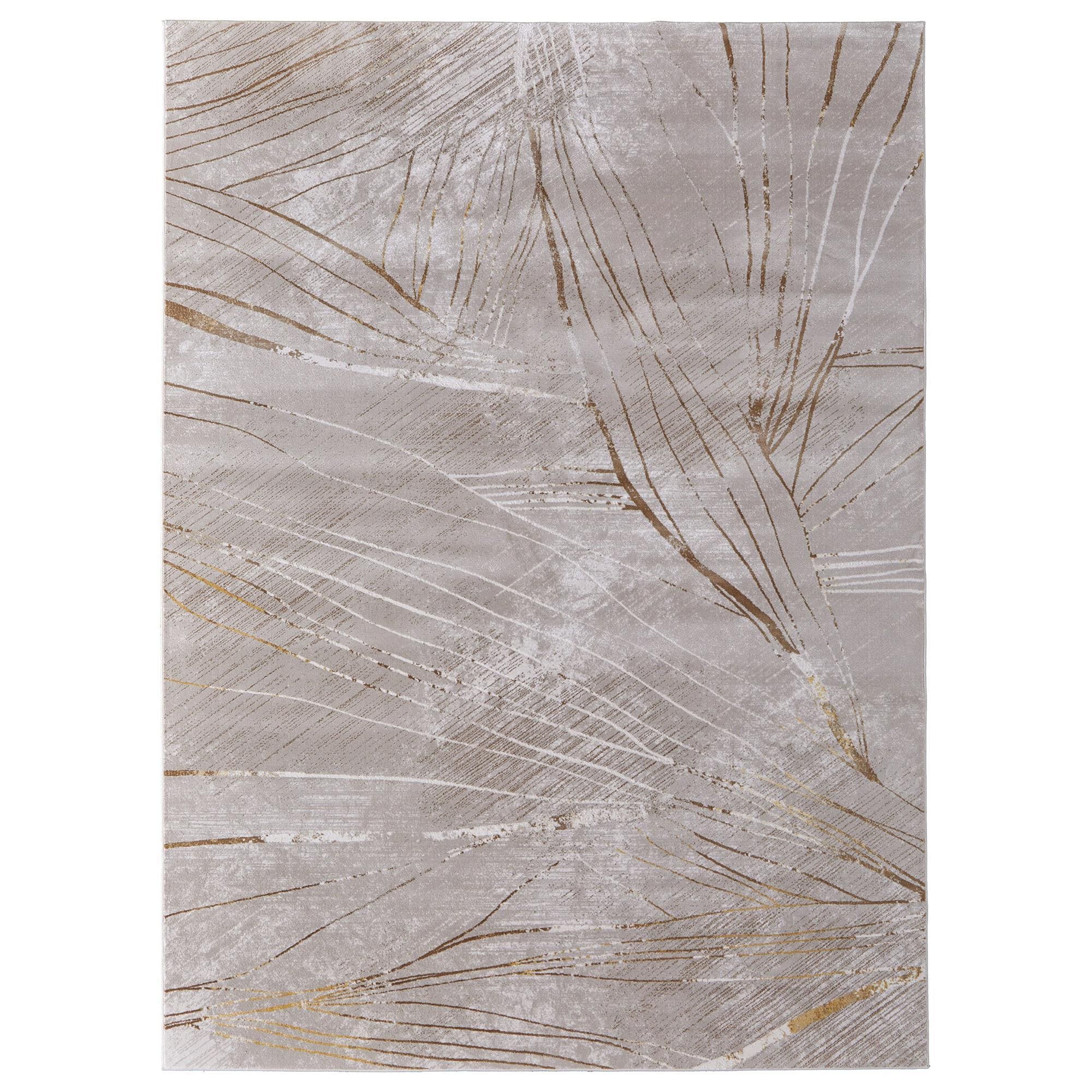 Feizy Waldor 8' x 11' Ivory and Beige Area Rug