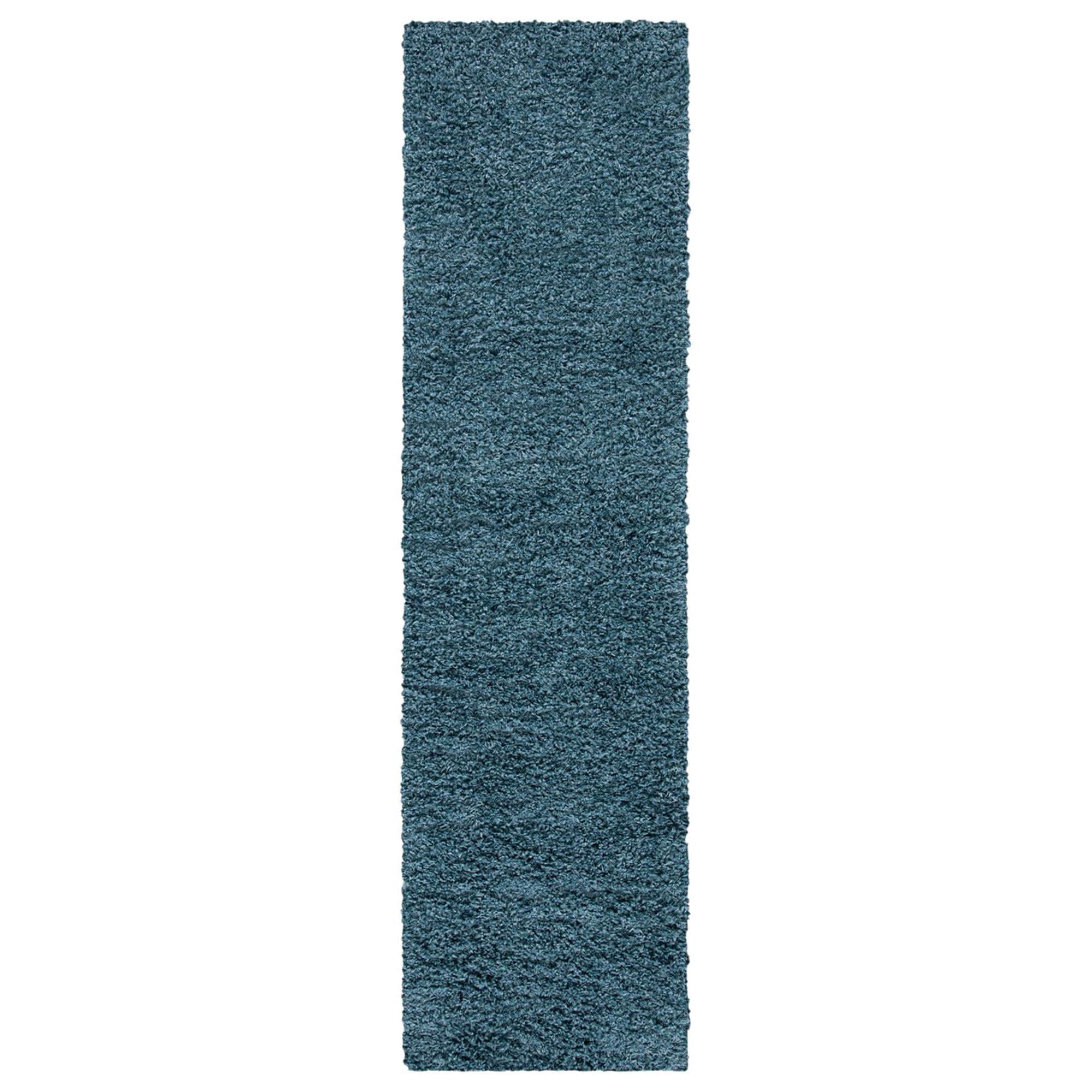 Safavieh Venus Shag 2'2" x 10' Blue Runner | Nebraska Furniture Mart