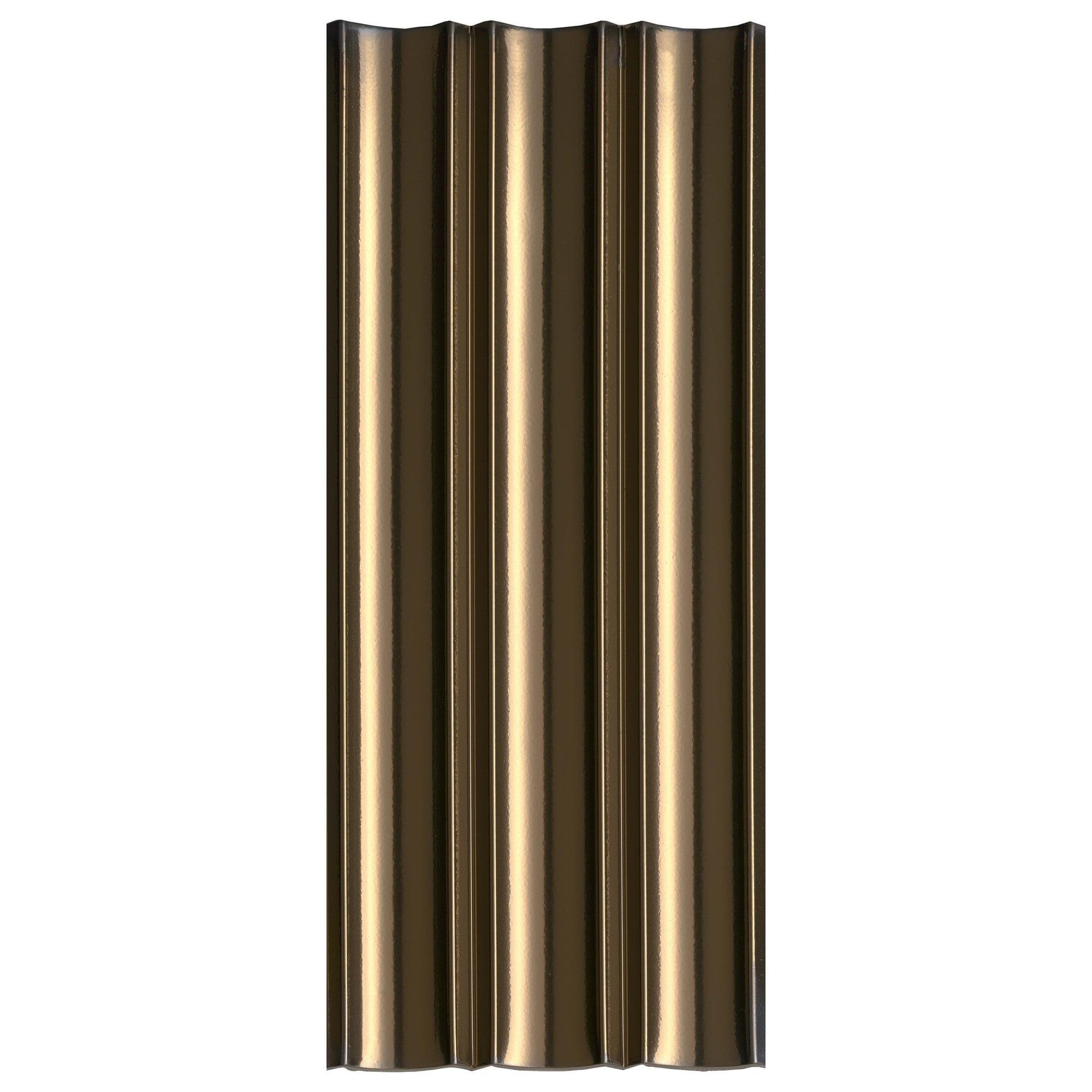 Emser Tubage Bronze 7" x 16" Porcelain Tile