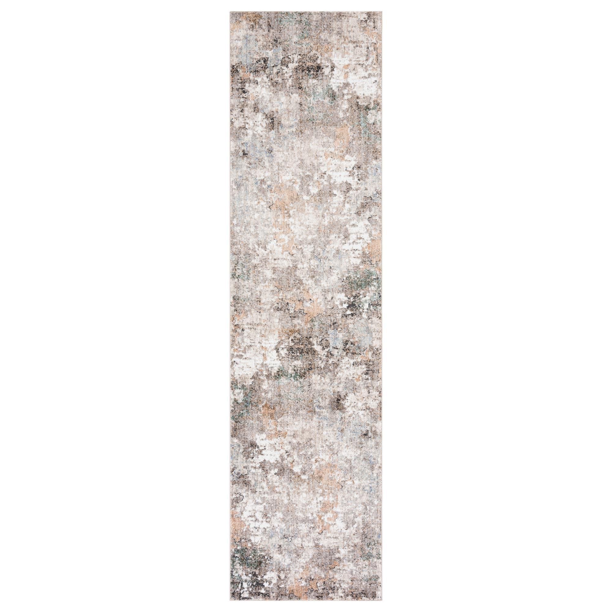 Safavieh Jasmine 2'2" x 9' Grey and Gold Runner