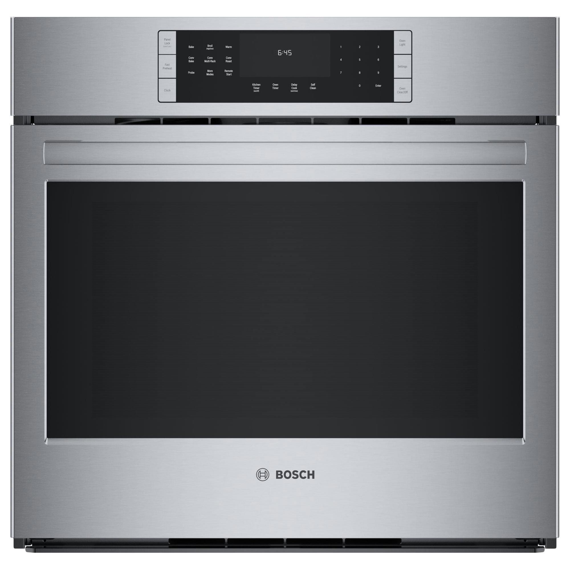 Bosch 800 Series 30" Built-In Single Electric Convection Wall Oven in ...