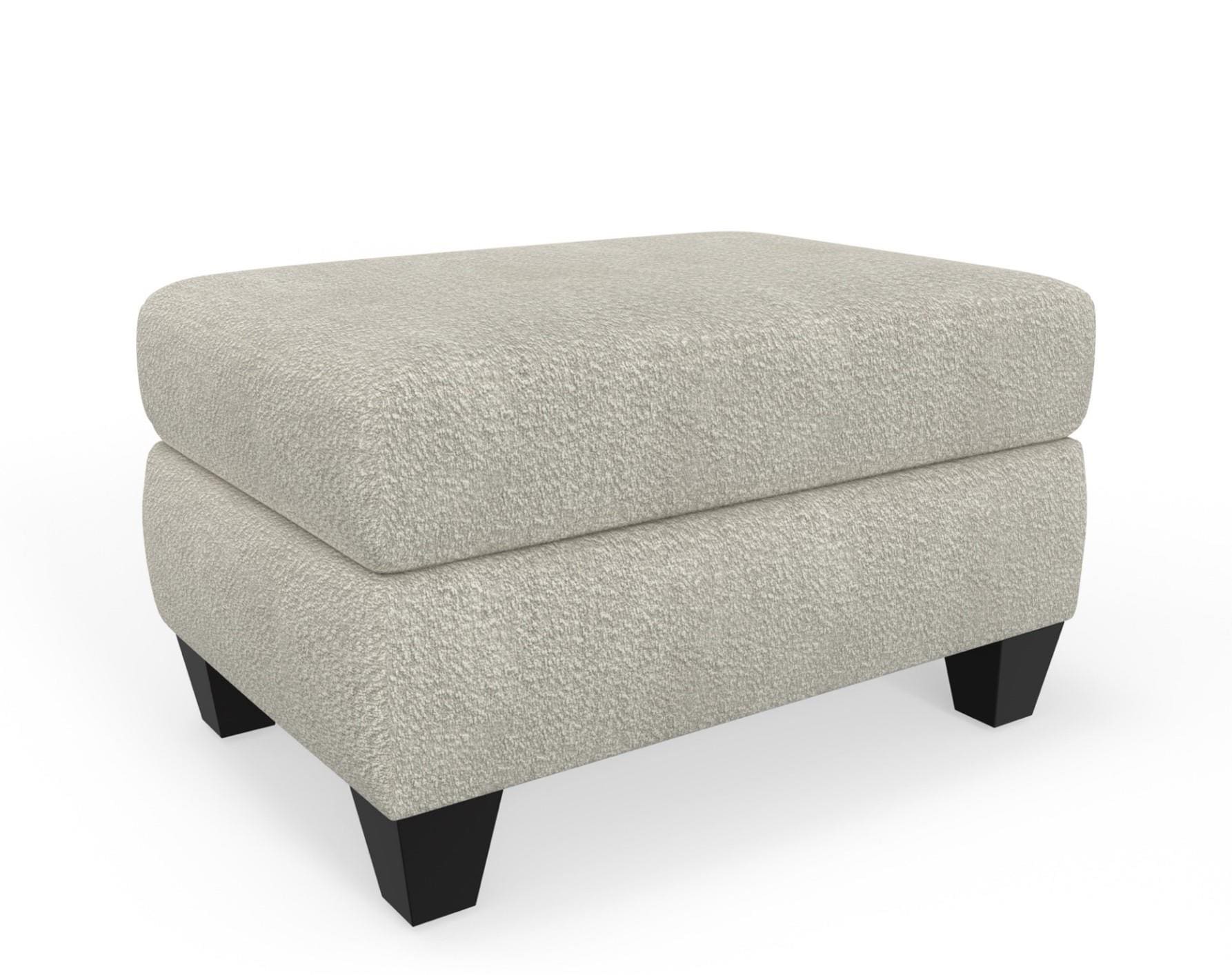 Henderson Pompei Ottoman in Tatum Pearl