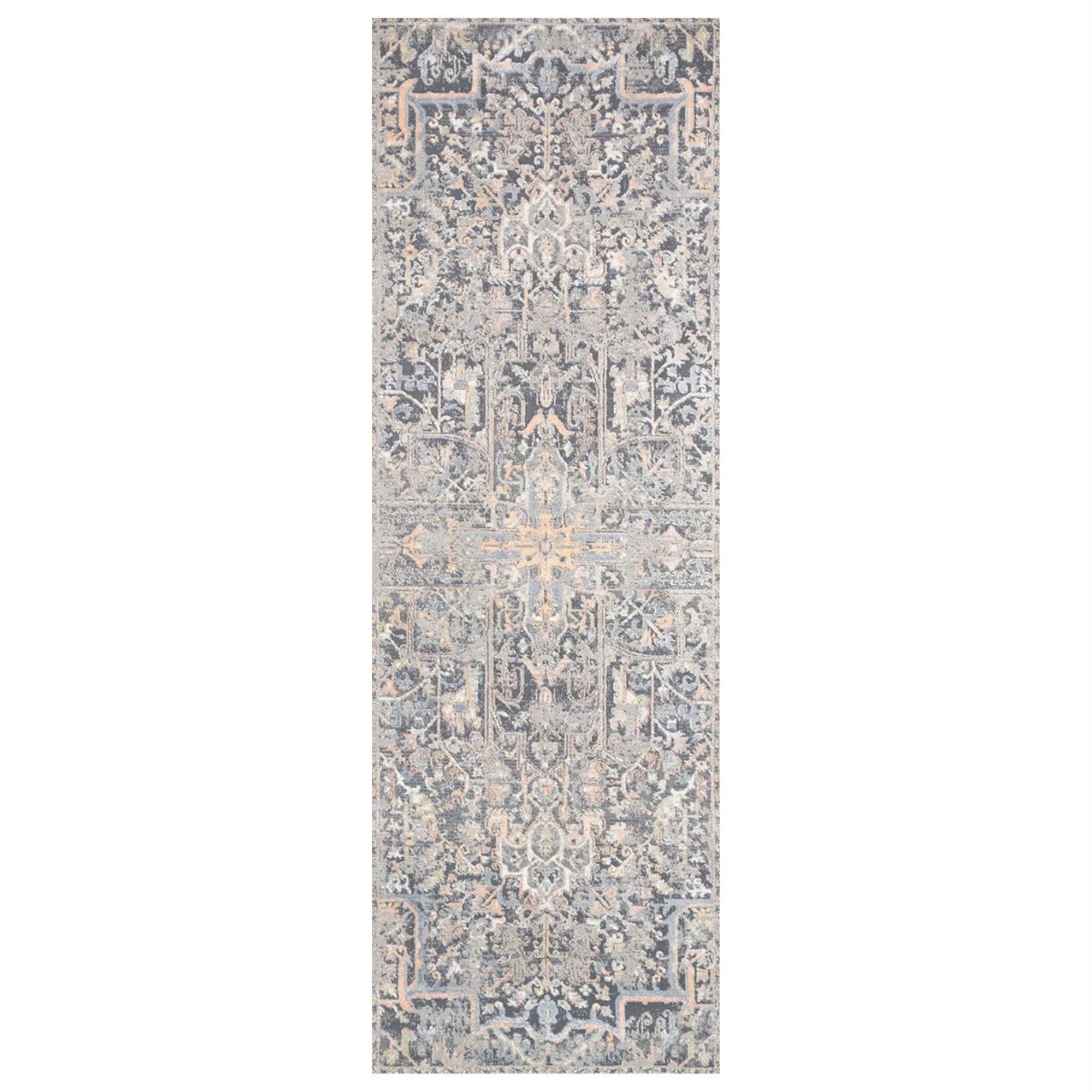 Loloi II Lucia LUC-02 2'8" x 10' Charcoal Runner | NFM