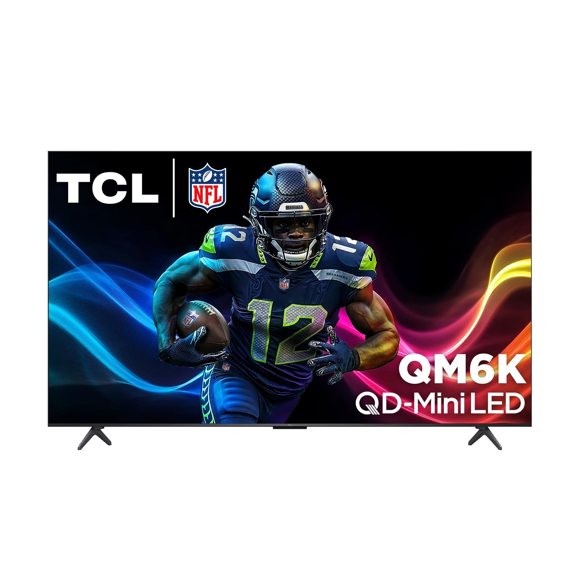 TCL 75" Class QM6K Series QD-Mini LED QLED 4K UHD with Google TV in ...