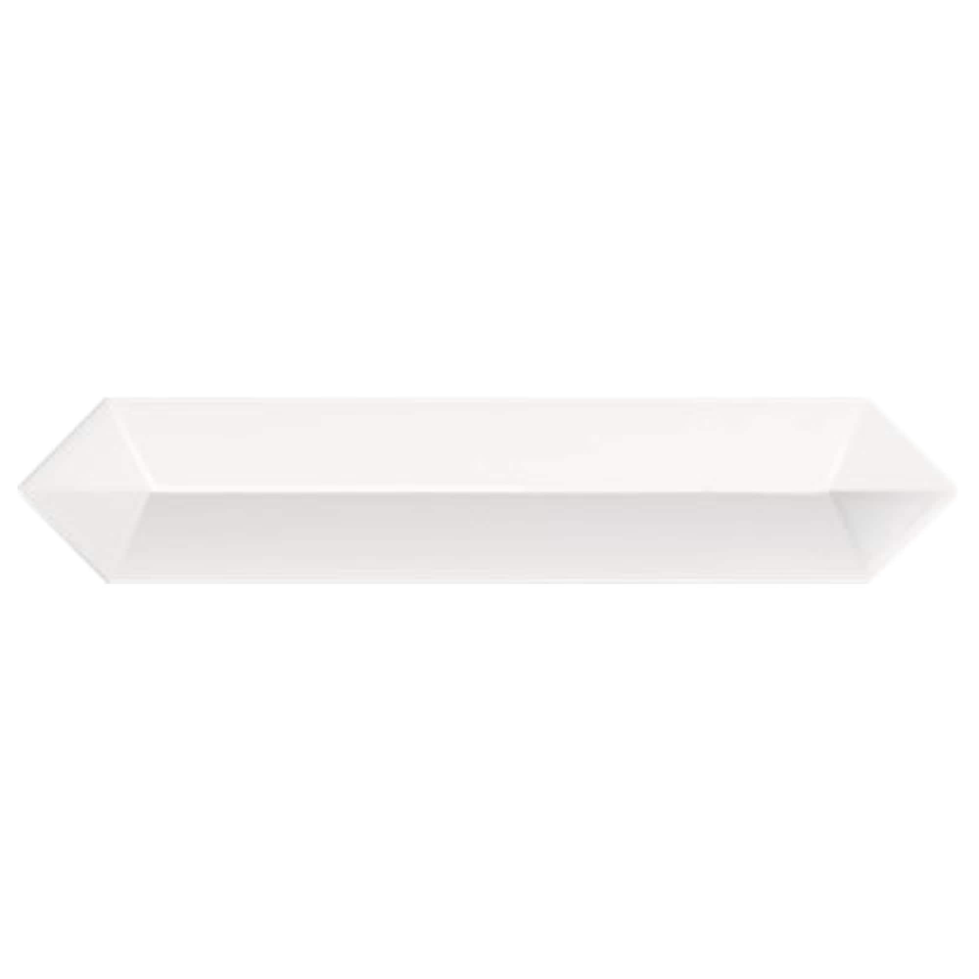 Soho Studio Clark Contour White 2.6" x 13" Ceramic Tile