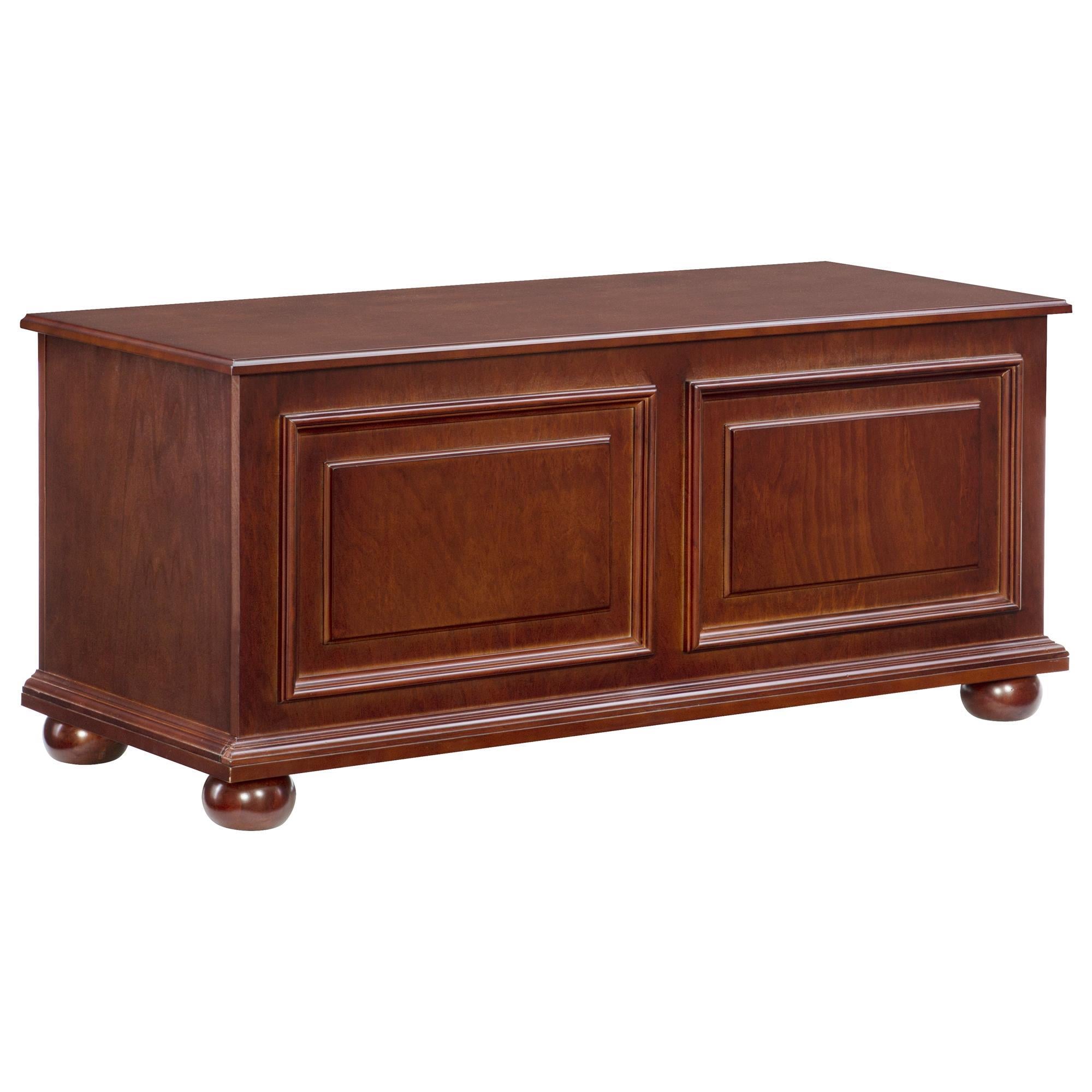 Linon Home Decor Chadwick Cedar Chest in Rich Cherry