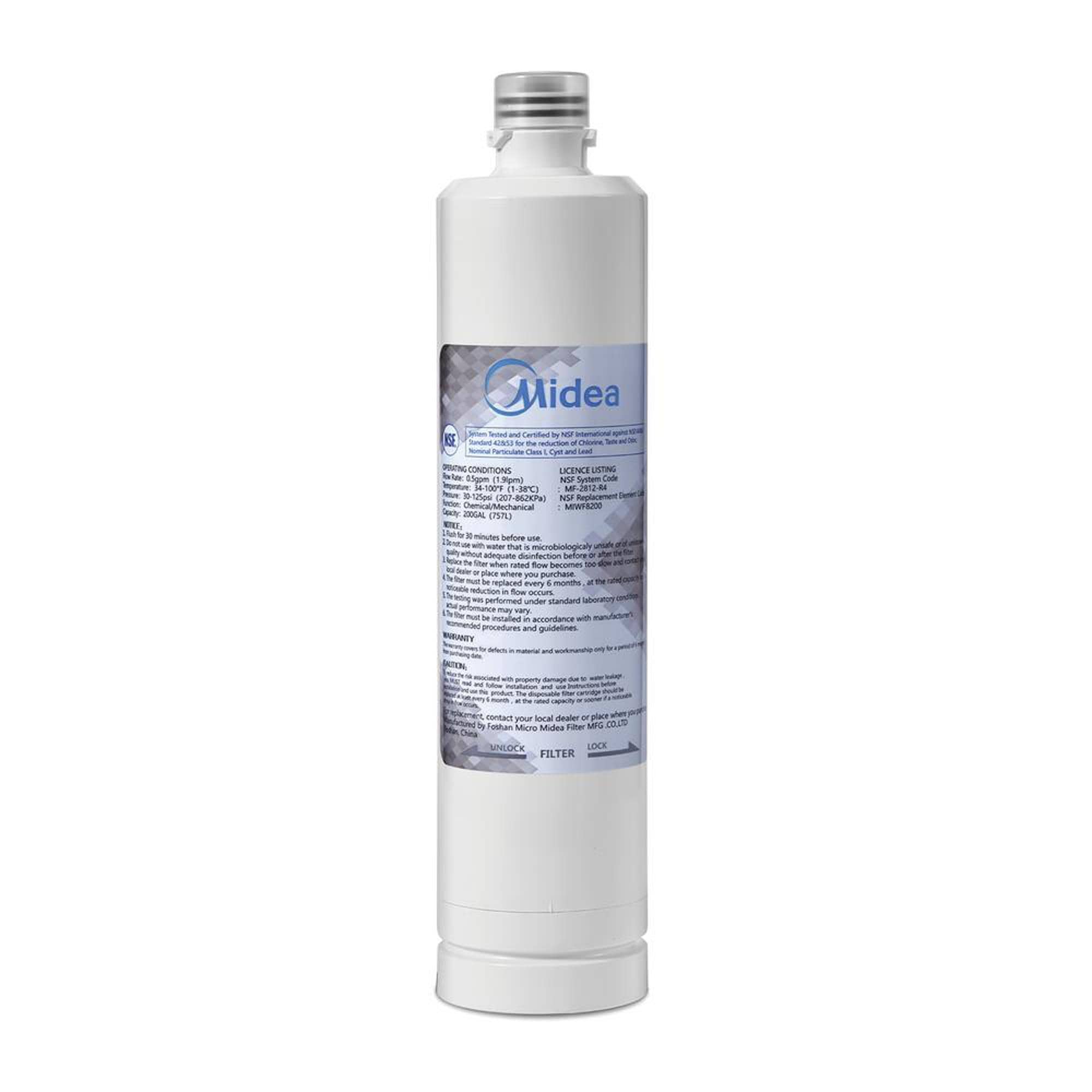 Midea Twist Refrigerator Water Filter