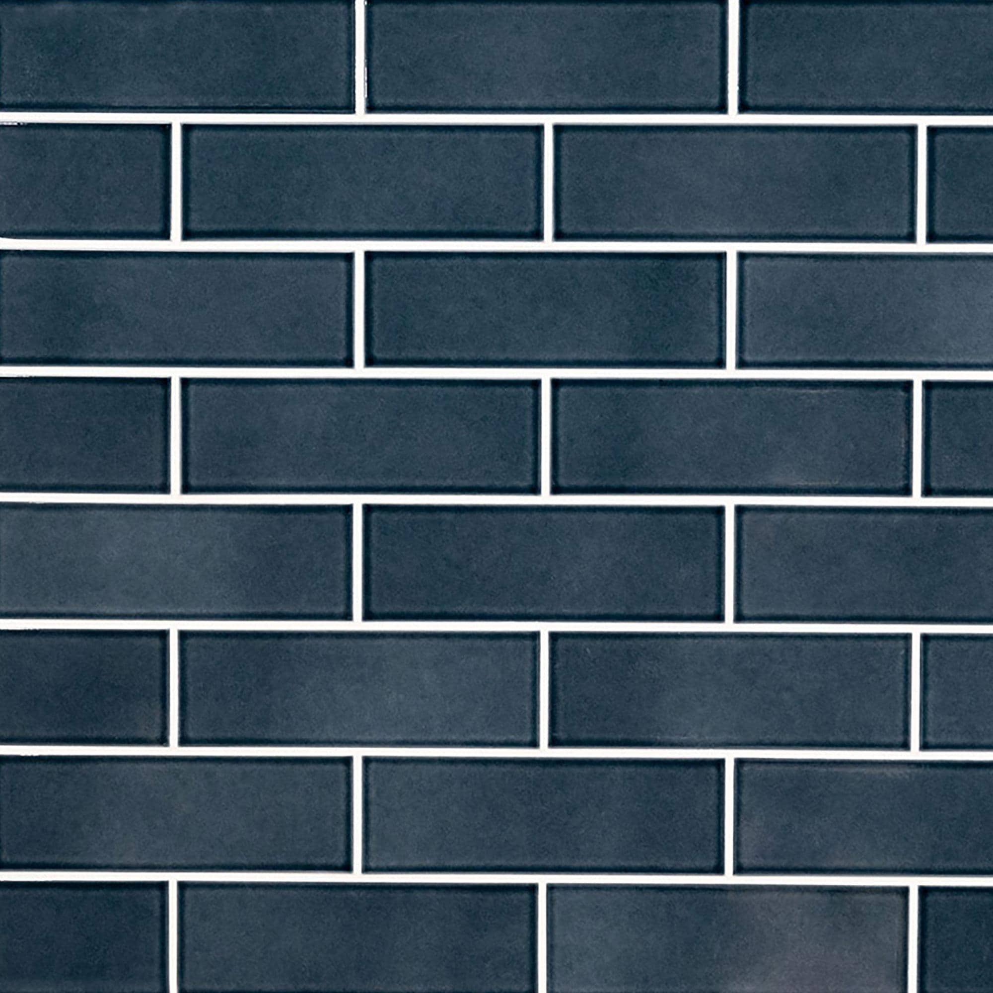 MS International Highland Park Bay Blue 4" x 12" Ceramic Tile
