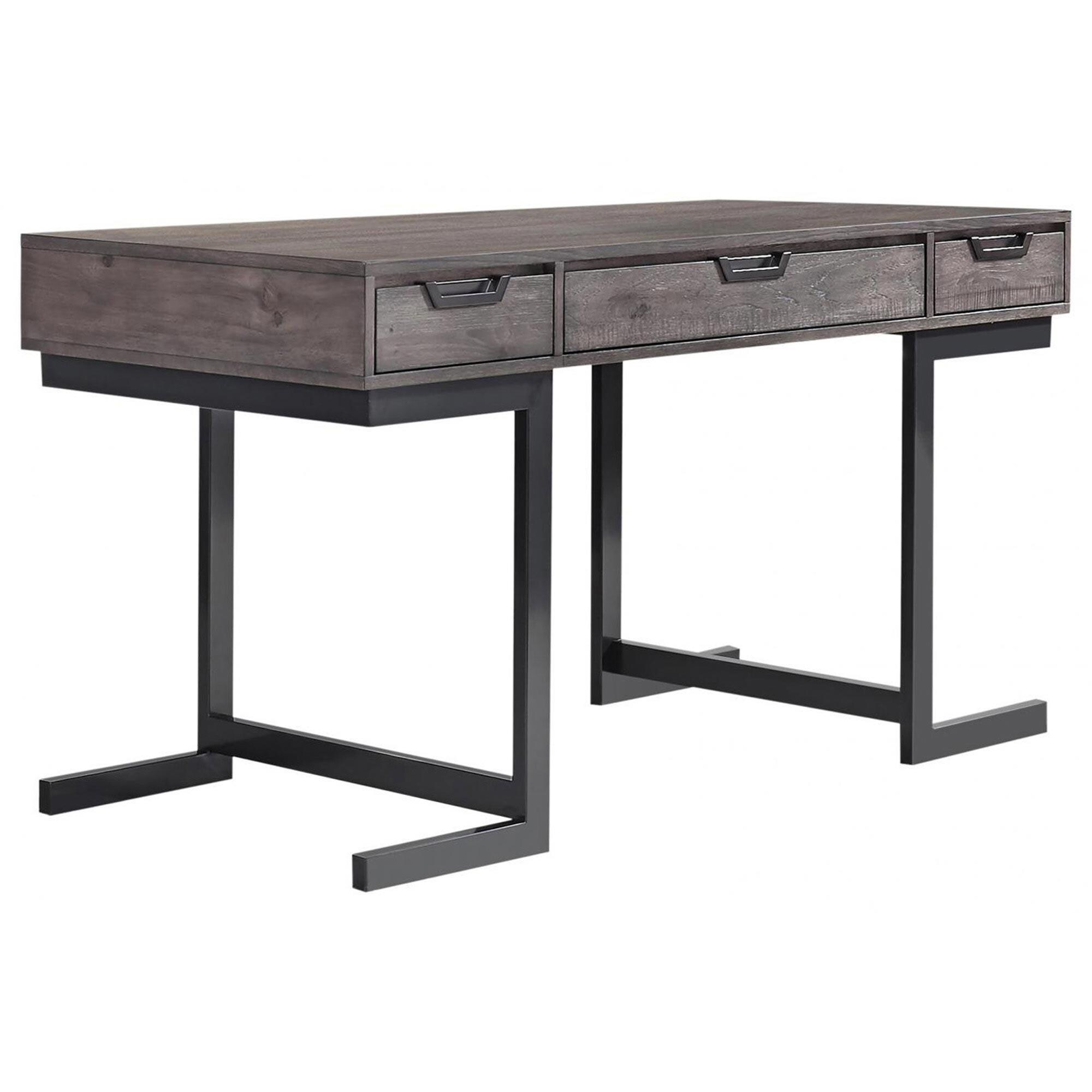 Riva Ridge Harper Point 60" Writing Desk in Fossil