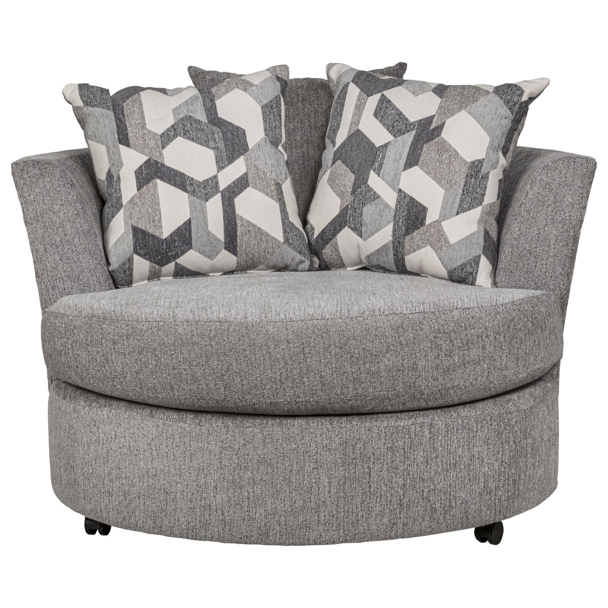 Northwestern Apollo Swivel Chair in Gray