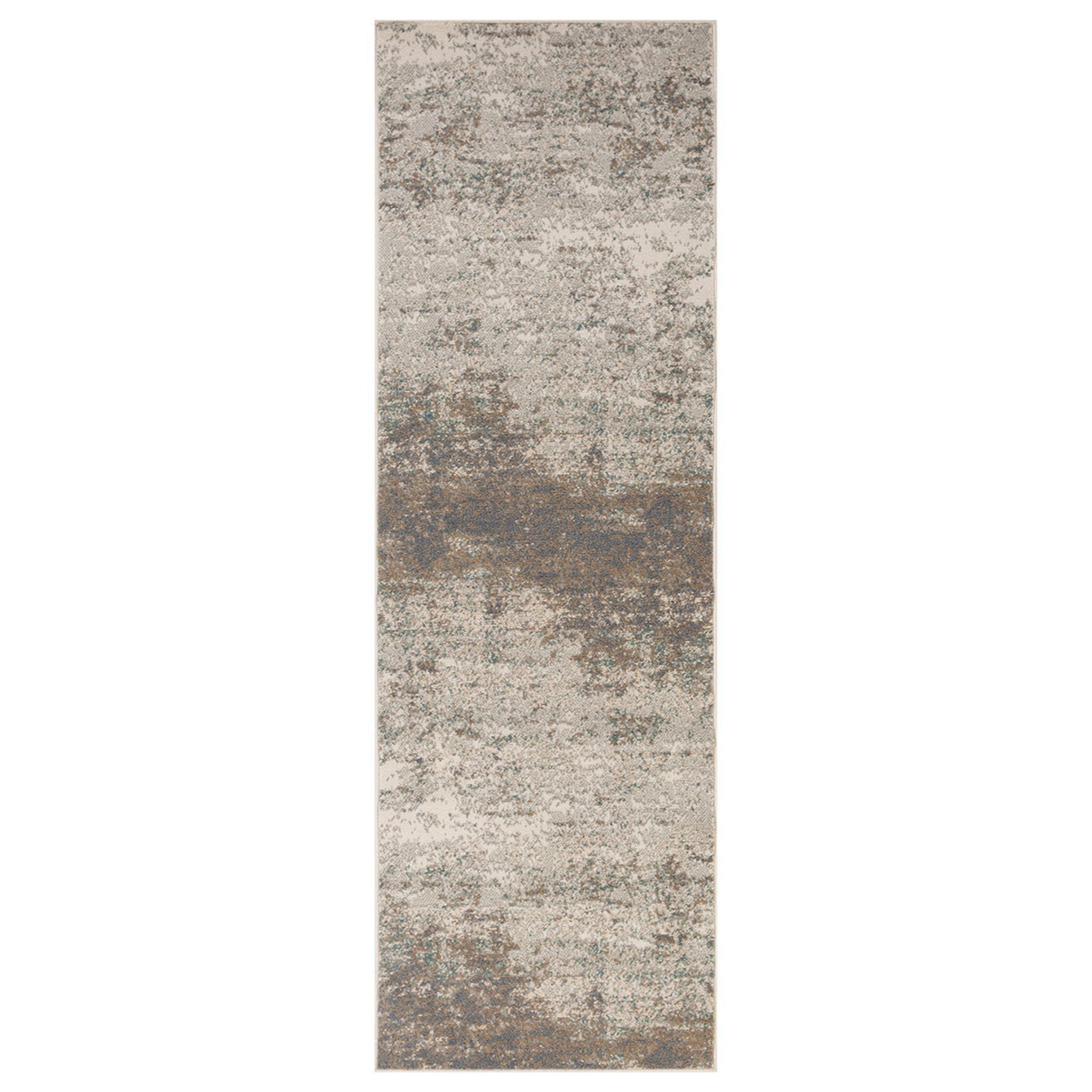 Amer Rugs Alpine 2'7" x 10' Gray Runner