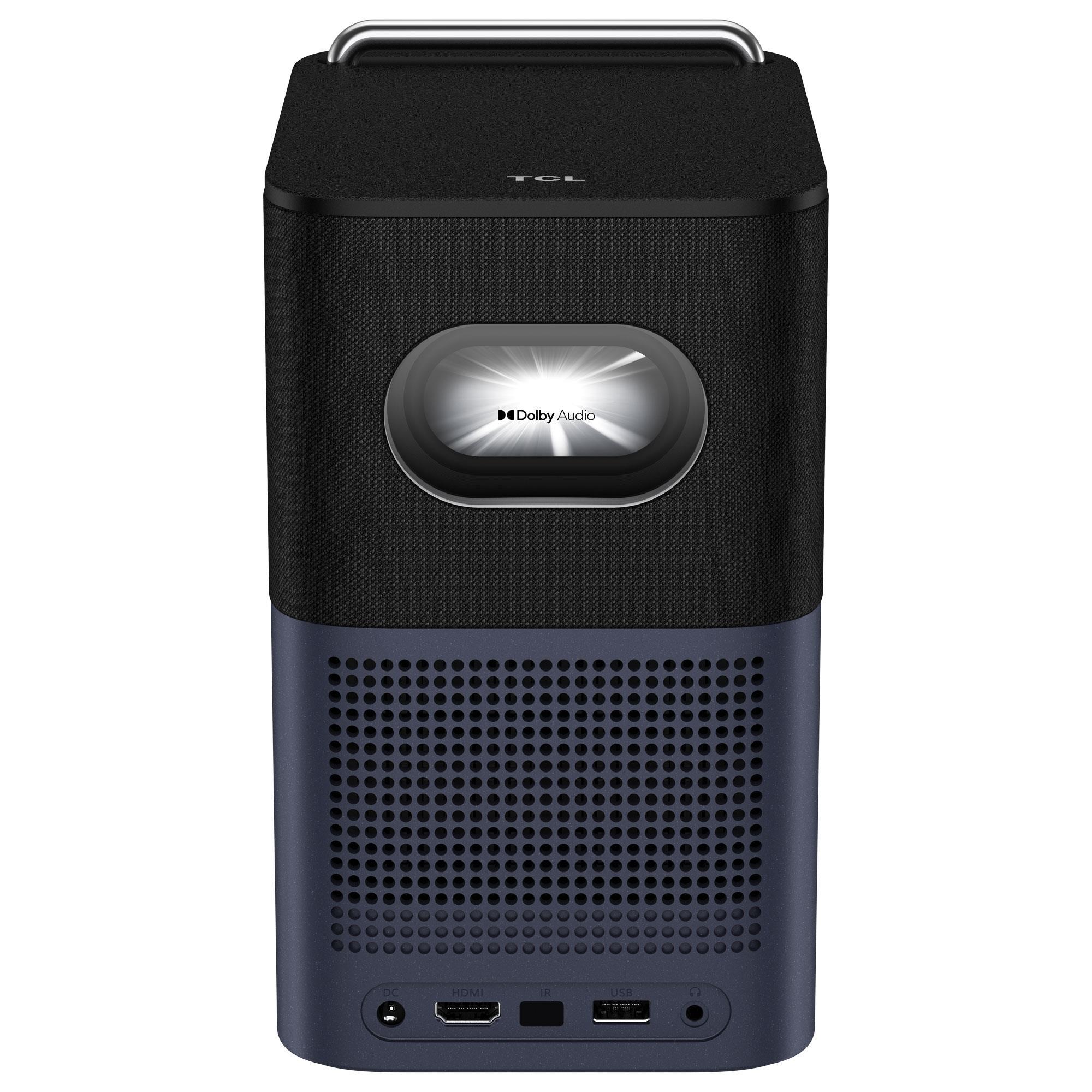 TCL Portable 1080p FHD Smart Front Projector in Black