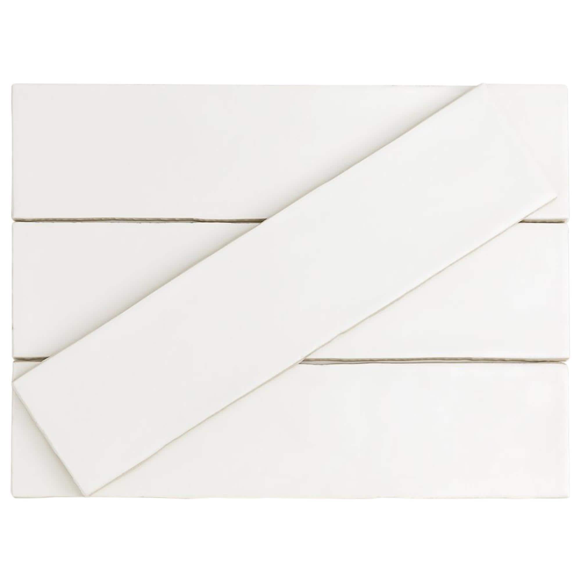 Soho Studio Colonial White Matte 3" x 12" Ceramic Tile